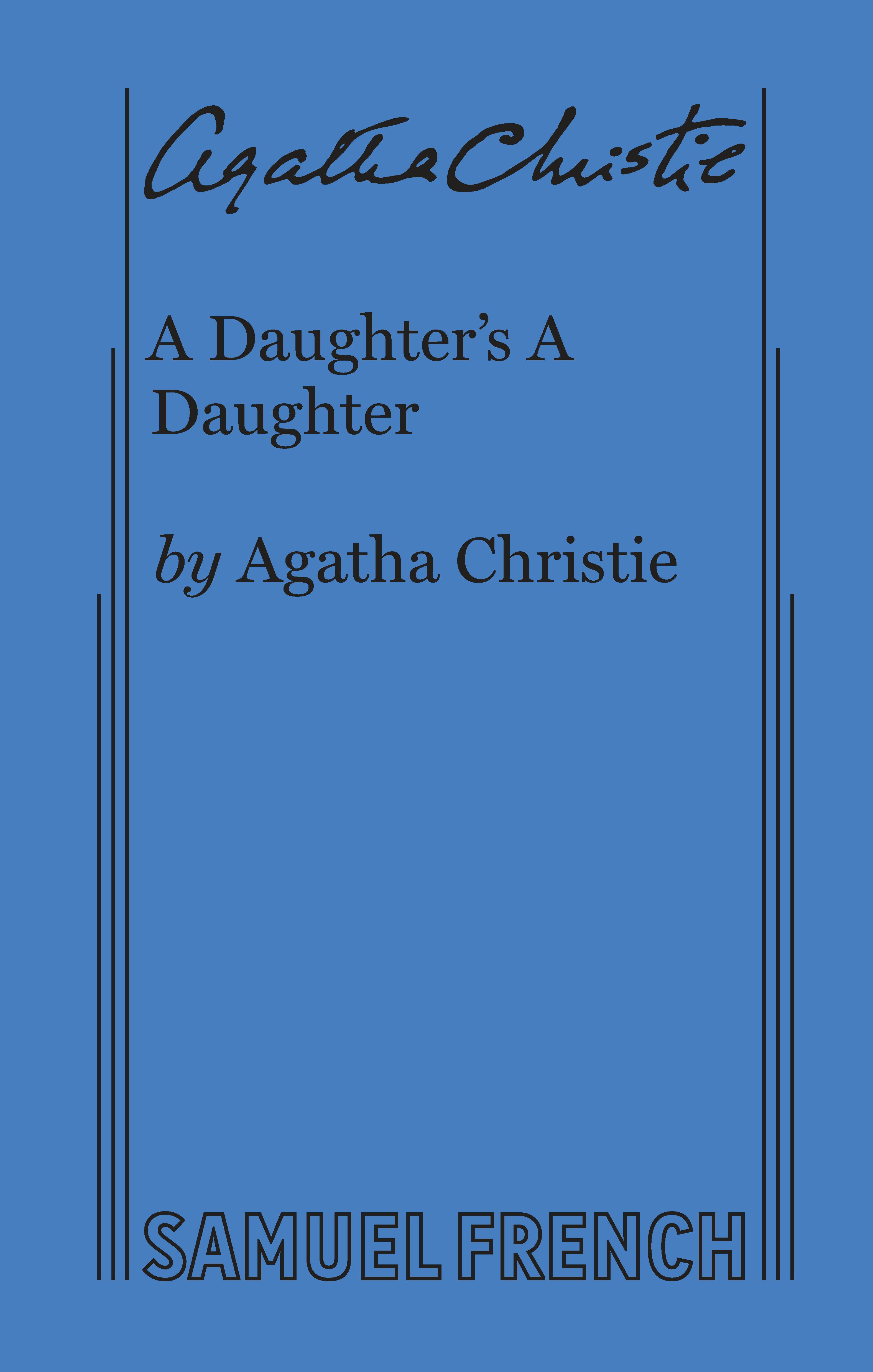 A Daughter's Daughter by Agatha Christie - Agatha Christie Ltd